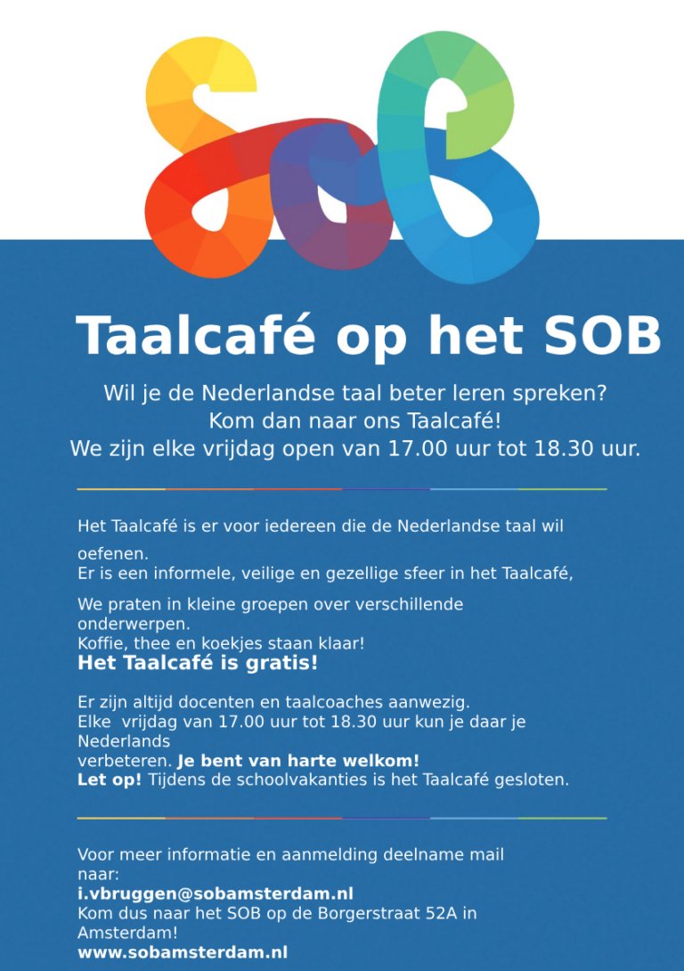 Contact - Stichting Onderwijs Buitenlanders (SOB)